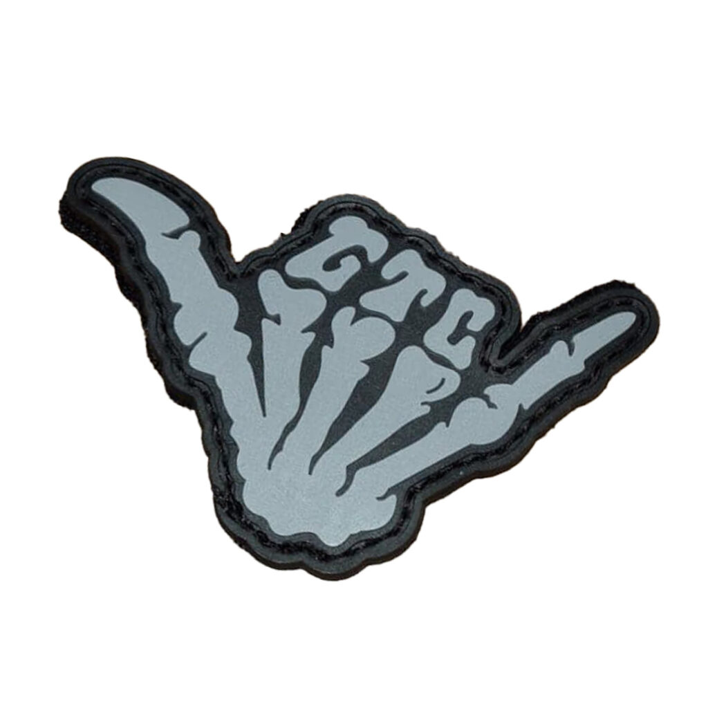 GTC Bone Shaka Patch - Gibraltar Trading Co.